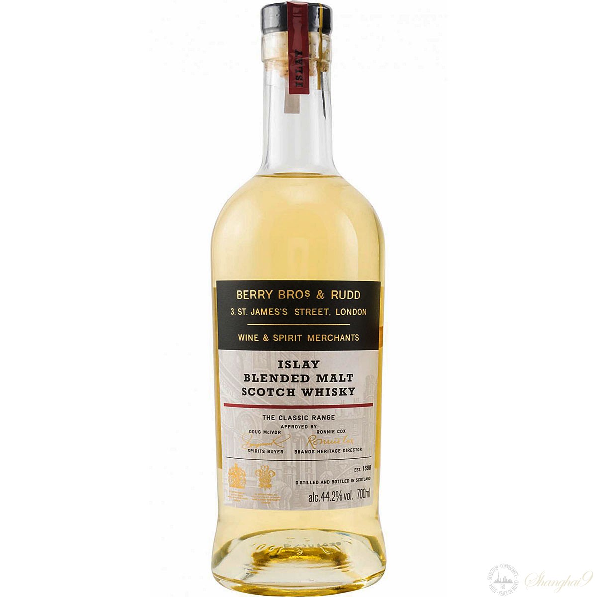 Berry Bros & Rudd Classic Islay Blended Malt Scotch Whisky