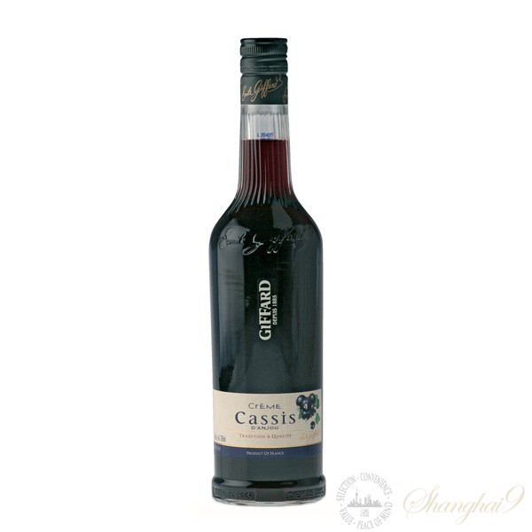 Giffard Creme de Cassis d'Anjou (Blackcurrent) Cremes de Fruits Liqueur