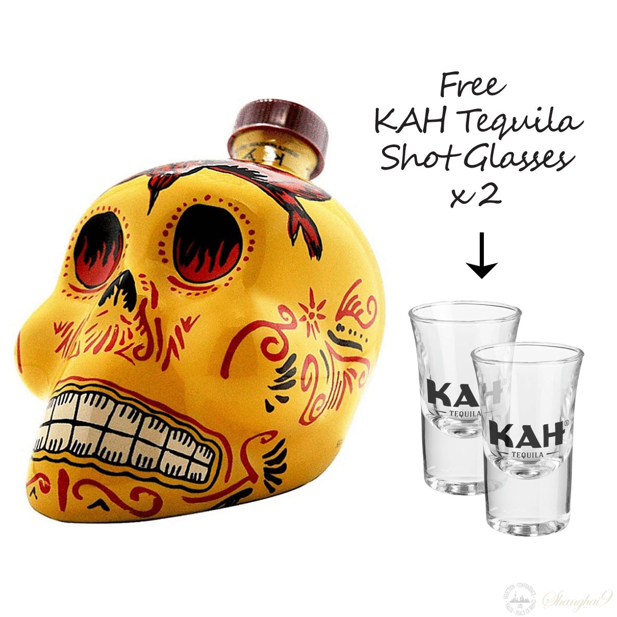 Kah Skull Reposado Tequila