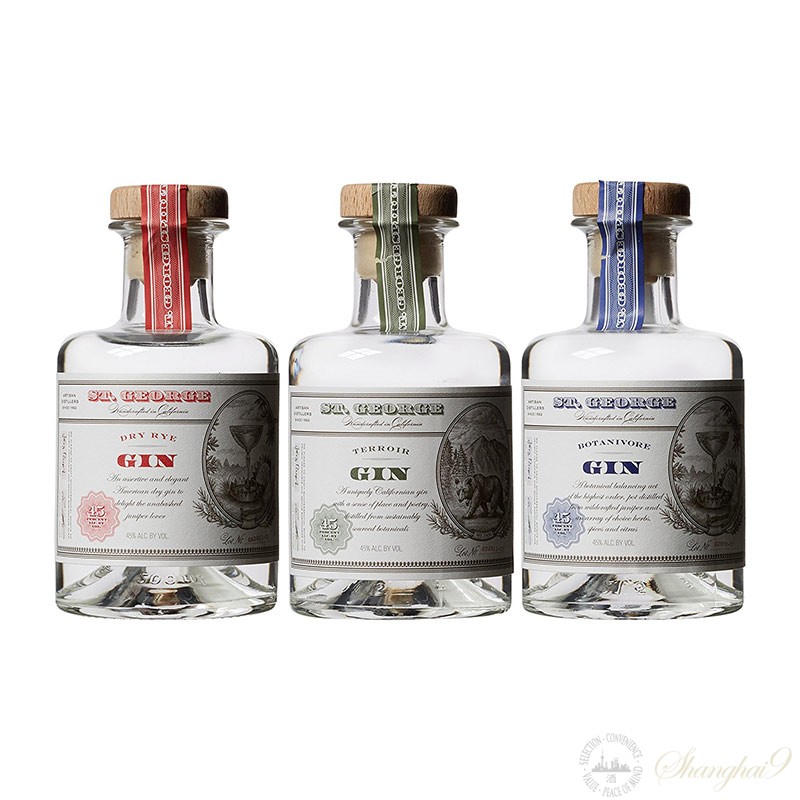 St. Georges Gin Trio Set (3x200ml)