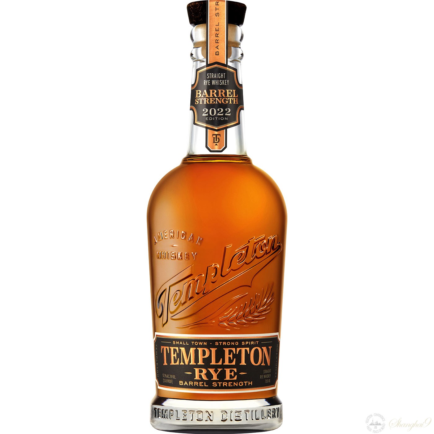 Templeton Rye Barrel Strength 2022 Edition