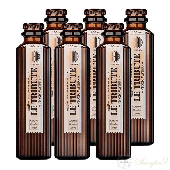 Le Tribute Gin Gift Set with 6 Tonics & Opener
